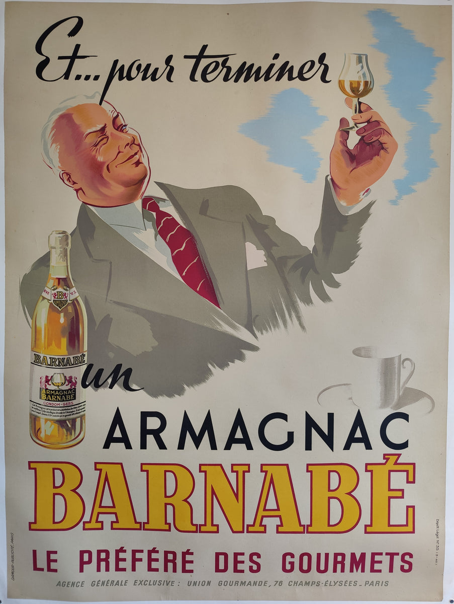 Armagnac Barnabe – Real Old Paper